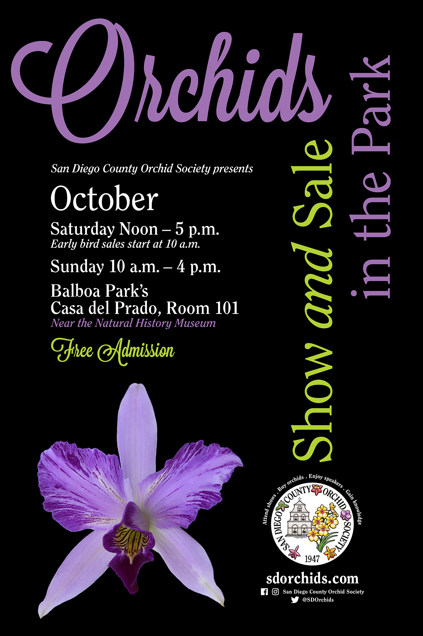 Our Shows – San Diego County Orchid Society